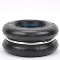China S200-2 Double Convolutedd Air Suspension Spring Samll Rubber Shock Absorption With  Puncing Machine for sale
