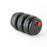China Rubber Tripricate Covoluted Air Spring No.3B 2300 Style Suspension Air Bags for sale