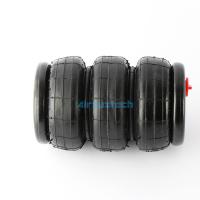 China Rubber Tripricate Covoluted Air Spring No.3B 2300 Style Suspension Air Bags for sale