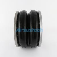 China Double Convoluted Rubber Bellow LHF300218-2 Ai Springs For Excavator Air Bags for sale