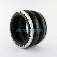 China Double Convoluted Rubber Bellow LHF300218-2 Ai Springs For Excavator Air Bags for sale