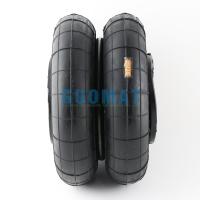 China Double Convoluted Air Rubber Bellow 250185H-2 1/2 Air Connection For Excavator for sale