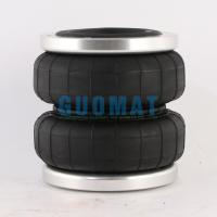China 2S70-13F Suspension Air Spring Double Convoluted Air Shocks With Open Flange for sale