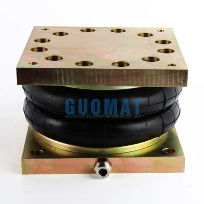 China Lhf200212-2 Industrial Air Spring With Bottom And Top Cover Plate For Reduce Shock for sale