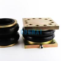 China Lhf200212-2 Industrial Air Spring With Bottom And Top Cover Plate For Reduce Shock for sale