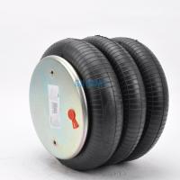 China Contitech Air Spring FT330-29 498 Triangle 6334 / 4432 Triple Convoluted Air Bag For Ridewell 1003588030C for sale