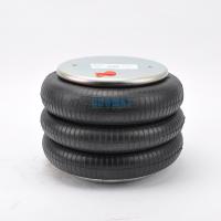 China Contitech Air Spring FT330-29 498 Triangle 6334 / 4432 Triple Convoluted Air Bag For Ridewell 1003588030C for sale