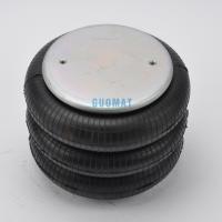 China Contitech Air Spring FT330-29 498 Triangle 6334 / 4432 Triple Convoluted Air Bag For Ridewell 1003588030C for sale