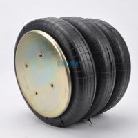 China Industrial Air Spring 4xM10 Screw GUOMAT NO. 3B7383-3/8 Bellow No.3B383 Natural Diameter 351mm for sale