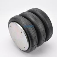 China Triple Convoluted Air Bag GUOMAT NO. 3B7386 Bellow No.3B383 Industrial Air Spring 4x3/8-16UNC Screw for sale