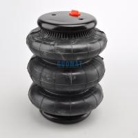 China GUOMAT Air Shock Absorber 3B10X7 Pneumatic Air Actuator Triple Convoluted for sale
