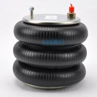 China Goodyear Industrial Triple Convoluted Air Spring 3B12-301 1/4NPT Air Inlet W01-358-8010 for sale