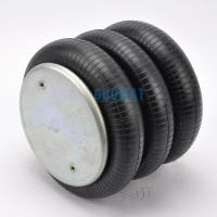 China Goodyear Industrial Triple Convoluted Air Spring 3B12-301 1/4NPT Air Inlet W01-358-8010 for sale