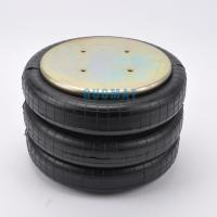 China Rubber Suspension Air Spring 381mm Height Triple Convoluted Air Bellow for sale