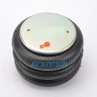 China Gas Filled Firestone Air Springs W01-358-8030 Triple Convoluted Rubber Bellow for sale