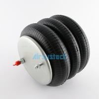 China Triple Convoluted Rubber Bellow GUOMAT 3B5601 Industrial Air Spring 100% Tested for sale