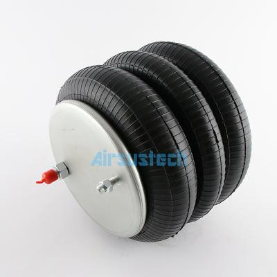 China Triple Convoluted Rubber Bellow GUOMAT 3B5601 Industrial Air Spring 100% Tested for sale