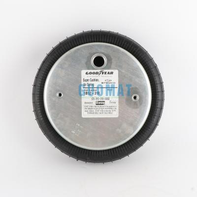 China Air Shock Suspension Goodyear 1B12-318 M8 Bolts Single Convoluted Air Spring for sale