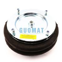China Dunlop 12''x2 Series Suspension Air Spring Contitech FD412-22 with Flange Ring for sale