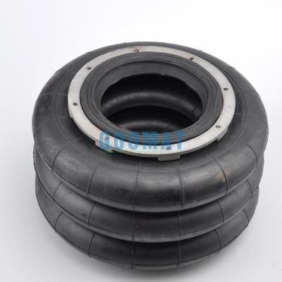 China 10X3 Dunlop SP159 Triple Convoluted Air Spring Actuator Refer To Contitech FT 210-32 Stroke 230mm for sale