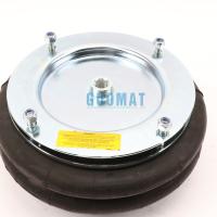 China 12x2 Dunlop Steel Cover Plate Industrial Air Spring GUOMAT 2B12X2 Firestone Air Spring W01-R58-4060 for sale