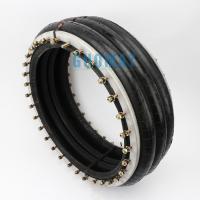 China W01-M58-6984 Air Bellow by Firestone Metric Triple Convoluted Flange Air Spring for sale