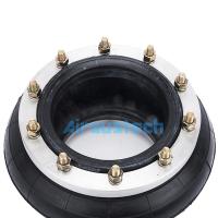 China Single Rubber Convoluted 280126H-1 Air Rubber Bellow for Controlling Vibration for sale