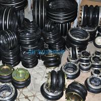China Single Rubber Convoluted 280126H-1 Air Rubber Bellow for Controlling Vibration for sale