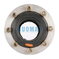 China GUOMAT 2H250180 Double Convoluted Air Spring With Flange Ring Max. Diameter 185MM for sale