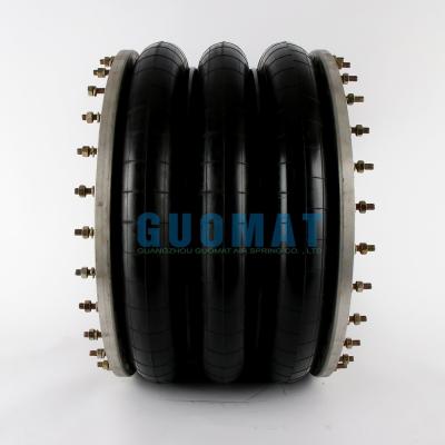 China Original GUOMAT 3H630376 Triple Convoluted Air Spring For Industrial Equipment for sale