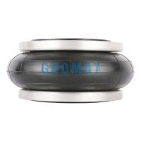 China Original Guomat 1H320124 Single Convoluted Piston Air Spring With Flange Connection for sale