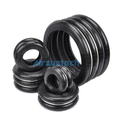 China Guomat Air Spring F-200-3 Cross Yokohama S-200-3R Triple Type Bellows for sale