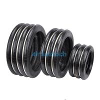 China Triple Natural Rubber Yokohama S-400-3R Air Spring for Hydraulic Punch Press for sale