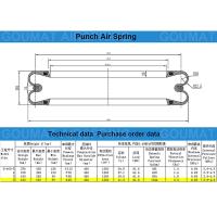 China Yokohama S-400-2R S400-2R Guomat F-400-2 Rubber Punch Press Air Spring for sale