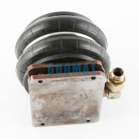 China YOKOHAMA Cover Plate Air Spring S-160-2R Double Convoluted Rubber Bellow with Hoop for sale