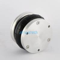 China Single Natural Rubber Bellow W01R584050 Firestone Air Spring with Flange Ring for sale
