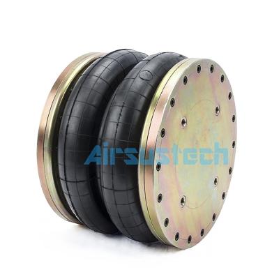 China LHF320/240-2 Flange Spring Shocks 2 Convolutions Industrial Air Bag For Roller Friction Brake for sale