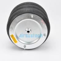 China ContiTech FT412-32 DS Air Spring Replacement Triple Convoluted Rubber Air Bellow Heavy Duty Suspension for sale