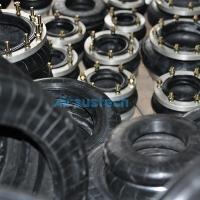 China Triple Convolutions 10×3 Firestone W01-R58-4047 DUNLOP SP258 Rubber Spring Bellows for sale