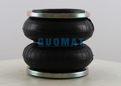 China M10 Flange Connection Airbag 230214H-2 Double Type Suspension Air Spring 214mm Natural Height for sale
