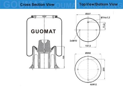China Truck Air Ride Suspension Kits W01-M58-7308 For 1314905 3-Series STD -1865753 4-Series STD for sale