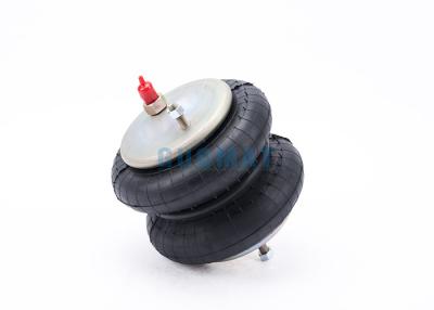China Firestone Bellows NO.20-2 Rubber Air Spring With Two Pillars Stick Nuts On Each Plate for sale