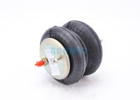 China Firestone Bellows NO.20-2 Rubber Air Spring With Two Pillars Stick Nuts On Each Plate for sale