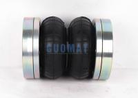 China 166mm Height Rubber Air Spring M10 Double Convoluted Air Balloon For Rotary Shaft Actuators for sale