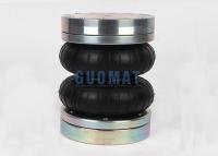 China 166mm Height Rubber Air Spring M10 Double Convoluted Air Balloon For Rotary Shaft Actuators for sale