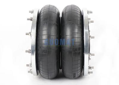 China 255mm Height Flange Air Spring 380mm Rubber Air Bellows For Heavy Industrial Equipment for sale