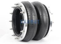 China 255mm Height Flange Air Spring 380mm Rubber Air Bellows For Heavy Industrial Equipment for sale