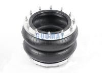China 255mm Height Flange Air Spring 380mm Rubber Air Bellows For Heavy Industrial Equipment for sale