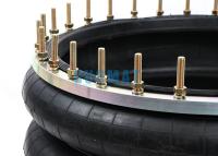 China 262mm Design Height Flange Connection Air Suspension Spring For Vibratory Conveyors for sale