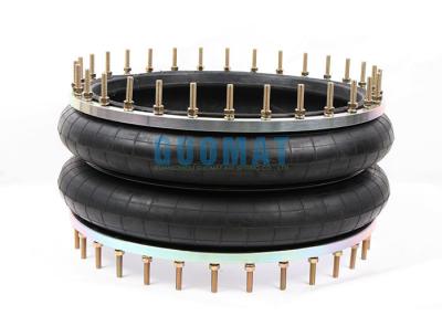 China 262mm Design Height Flange Connection Air Suspension Spring For Vibratory Conveyors for sale